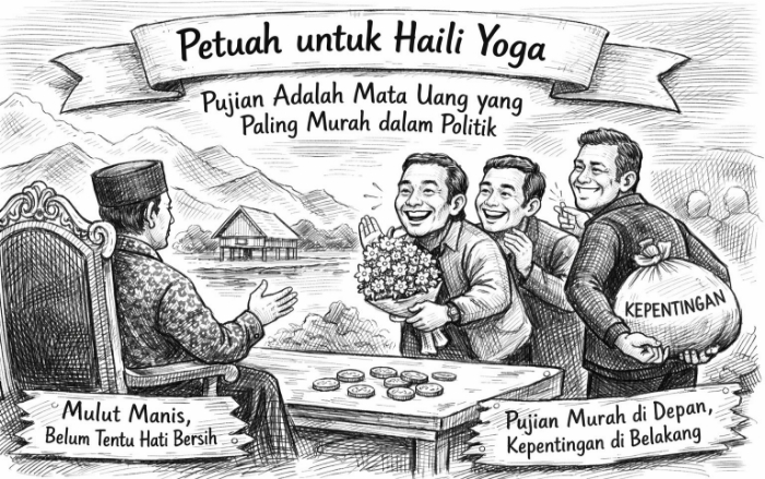 Petuah untuk Haili Yoga, Pasal Keempat: Pujian Adalah Mata Uang yang ...